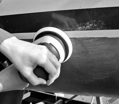 Gelcoat polijsten » GFK-boot schuren en polijsten